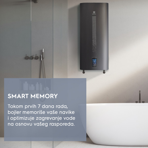 Electrolux slim bojler EWH 80 SI SE Srebrni