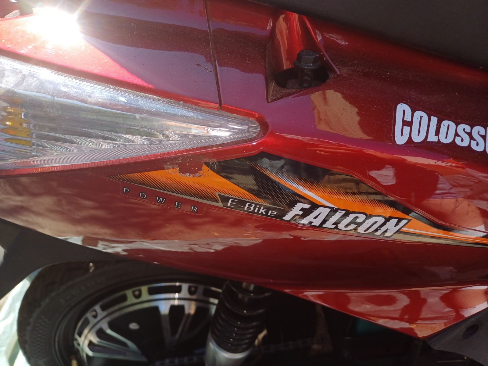 Električni bicikl FALCON CSS-71Q Crvena - Izložbeni model